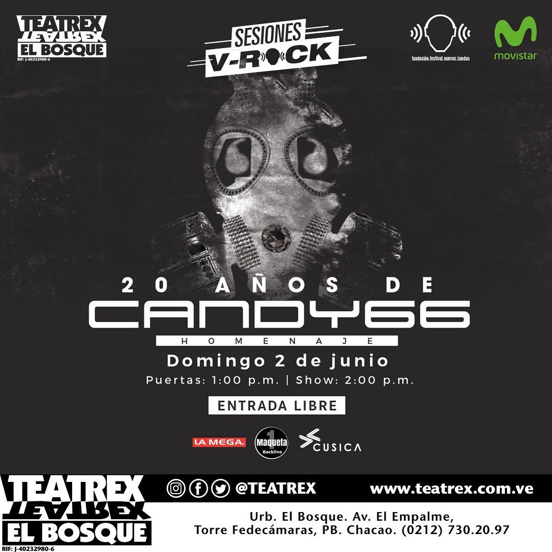 Fundación Nuevas Bandas y Movistar celebrarán los 20 años de Candy 66 ...